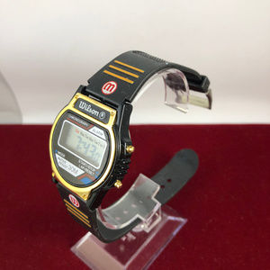 Wilson | Accessories | Wilson Digtal Watch 24hr Stopwatch Gold Black ...